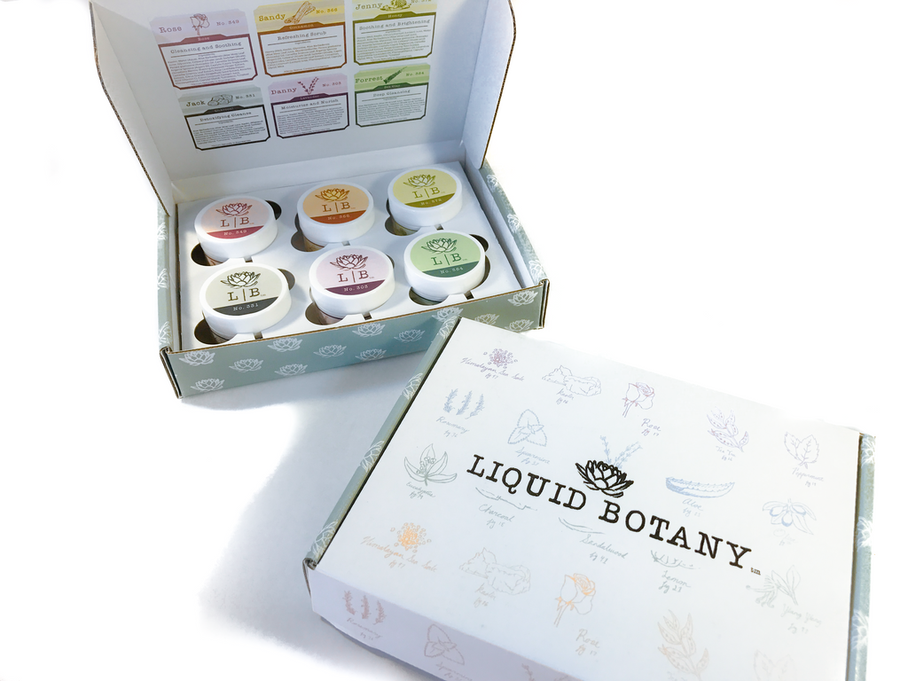 Natural Face Mask Variety Pack – Liquid Botany